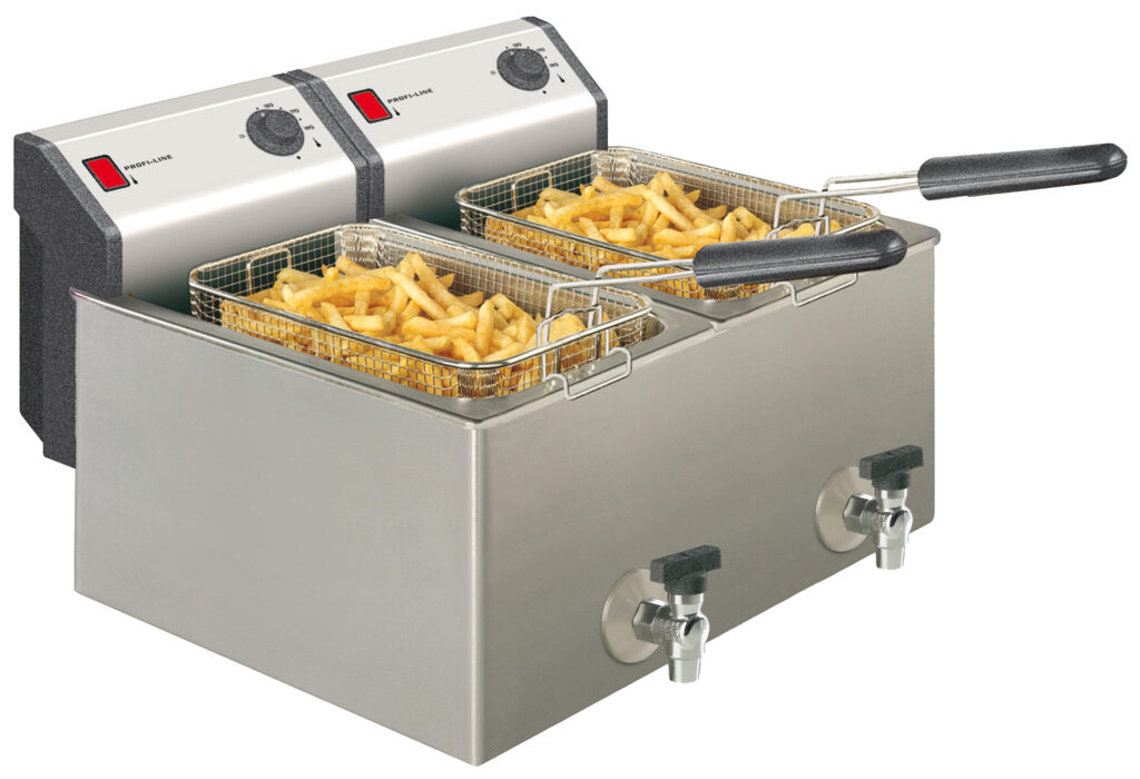 Neumärker Elektro-Fritteuse 2x 8 Liter - Alles Gastro Onlineshop